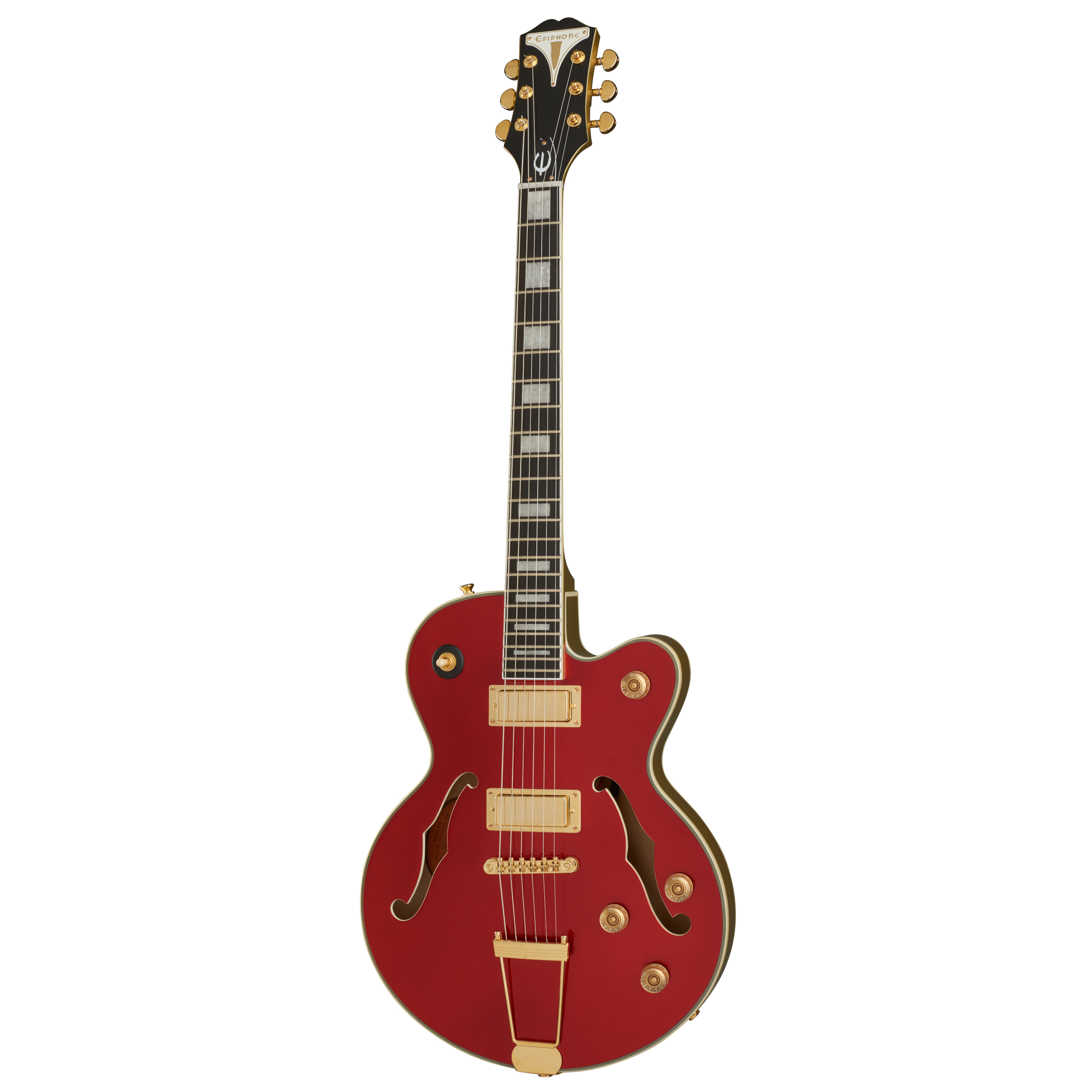 Epiphone Uptown Kat ES - Ruby Red Metallic Guitar - Jim Laabs Music Store