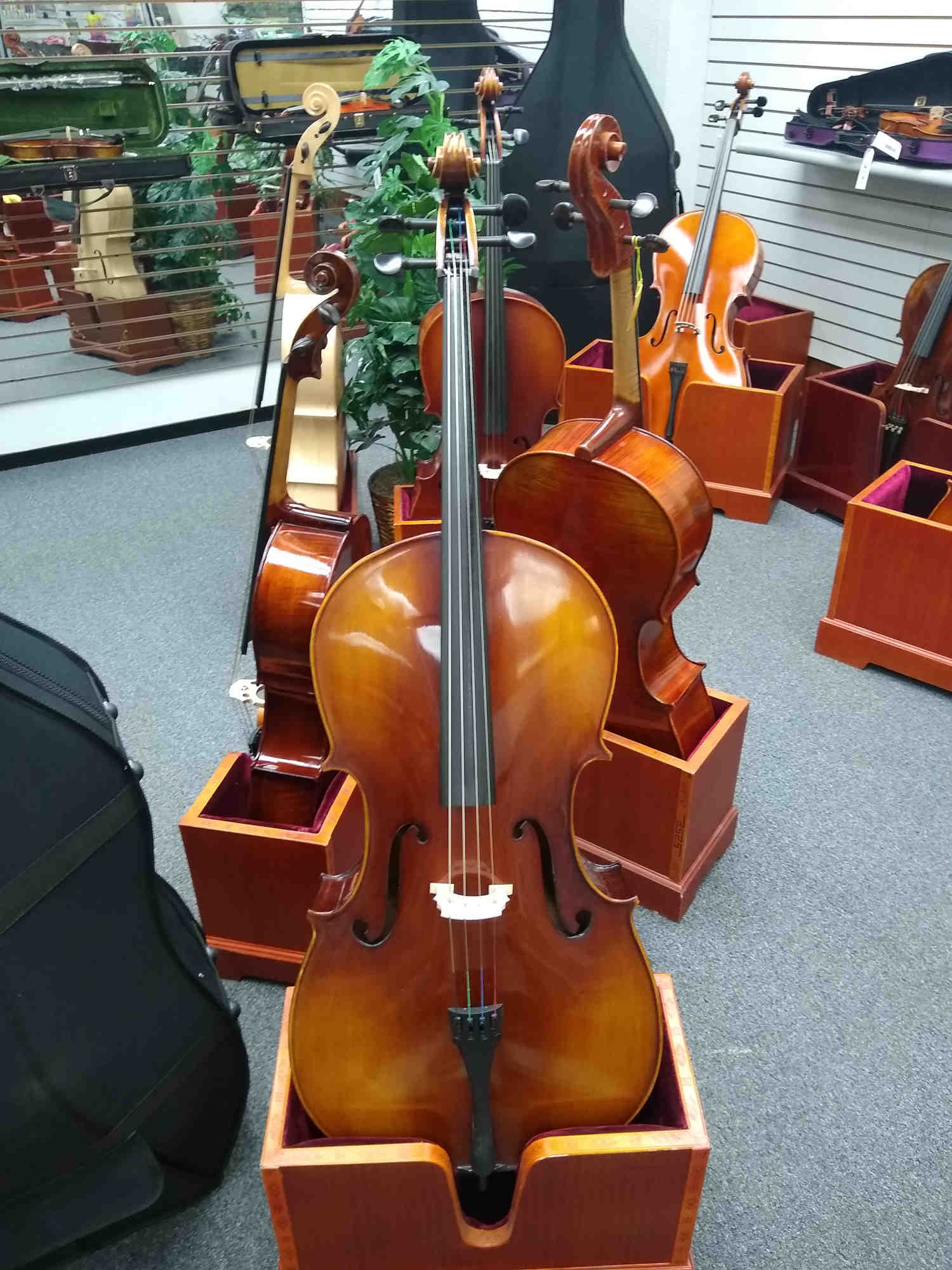 Vienna Strings Hamburg Handcraft Cello Natural Spirit Varnish - Jim ...