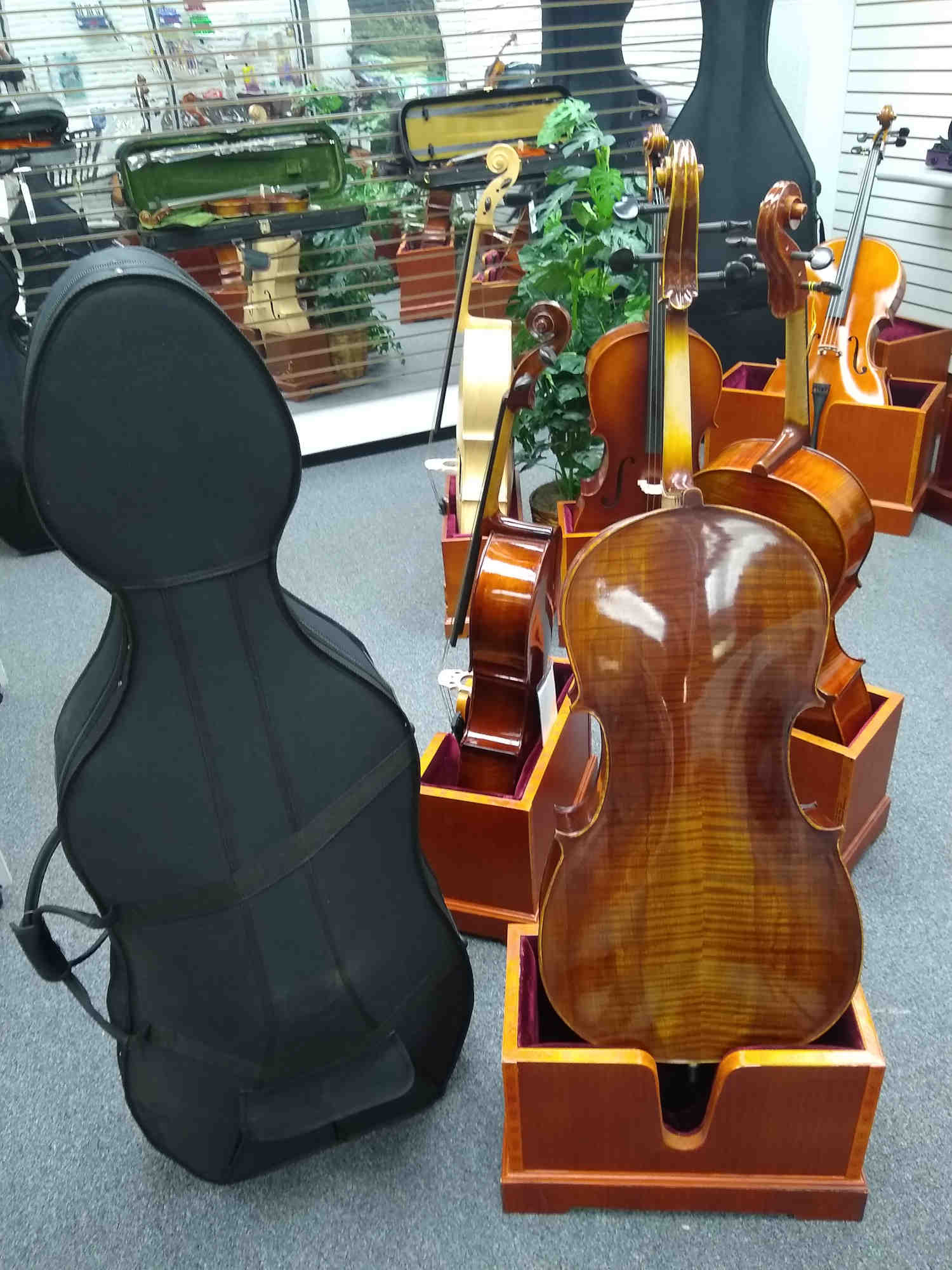 Vienna Strings Hamburg Handcraft Cello Natural Spirit Varnish - Jim ...