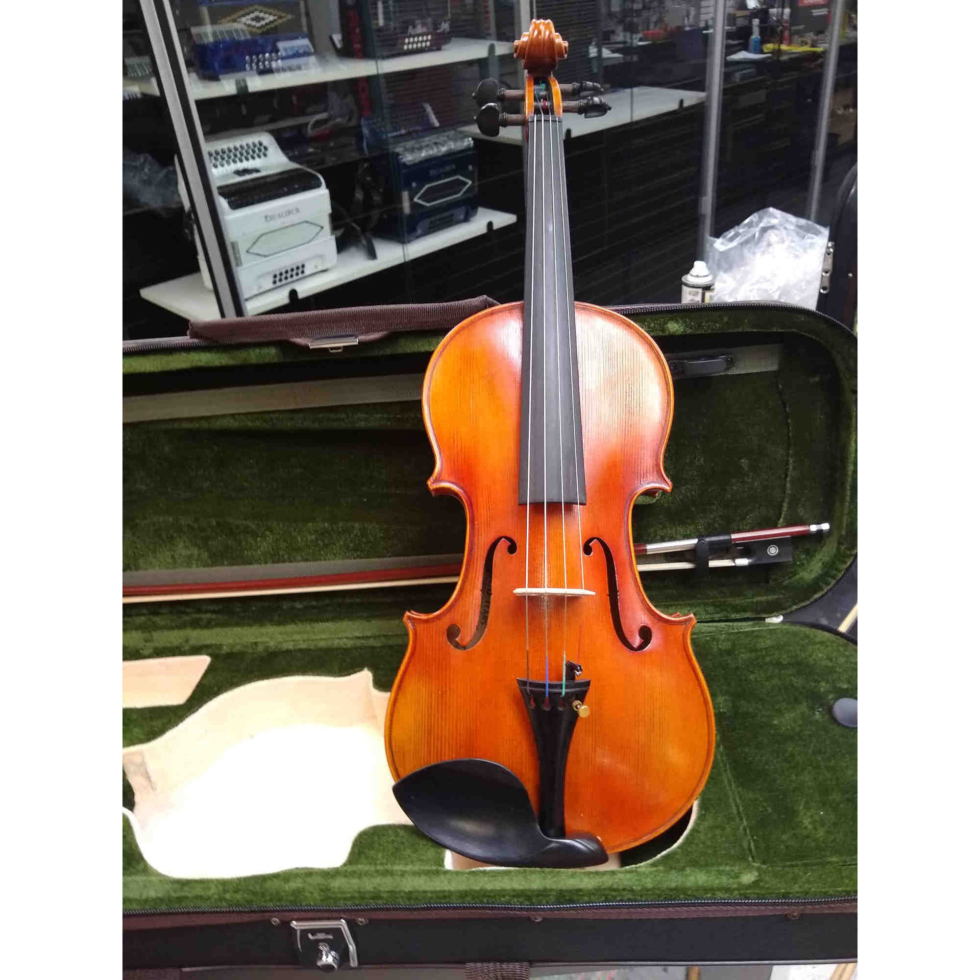 Vienna Strings Munich Violin 4/4 New For 2021 Cherry Stain - Jim Laabs ...