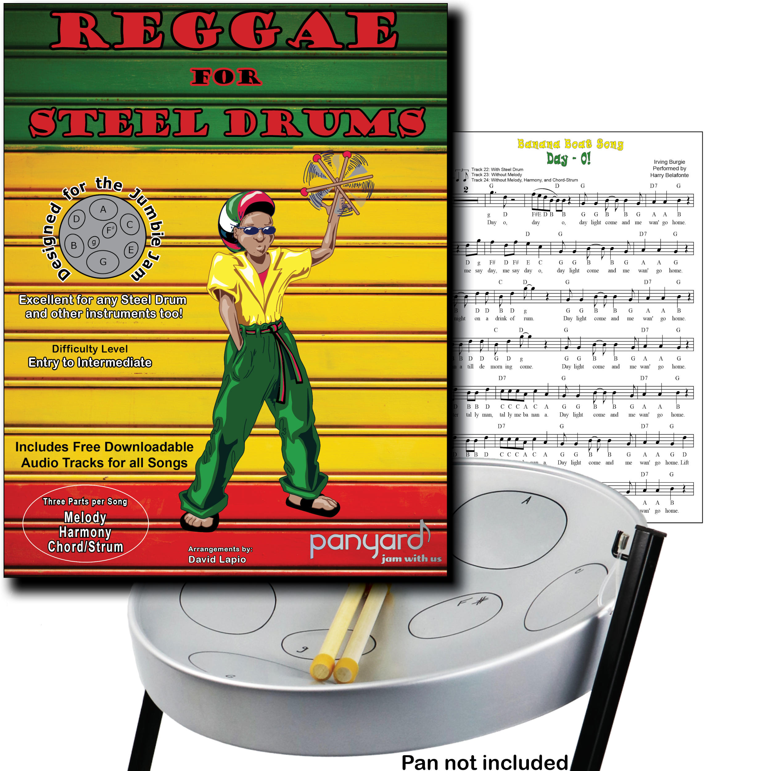 Panyard Jumbie Jam Reggae for Steel Drum - Jim Laabs Music Store