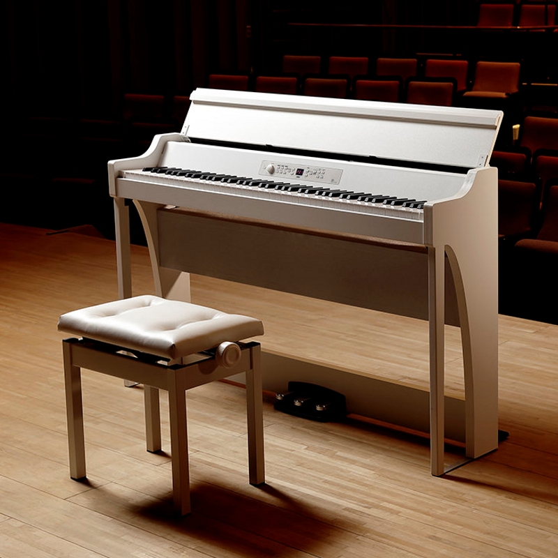 Korg G1 Air Digital Piano with Bluetooth - White - Jim Laabs Music Store