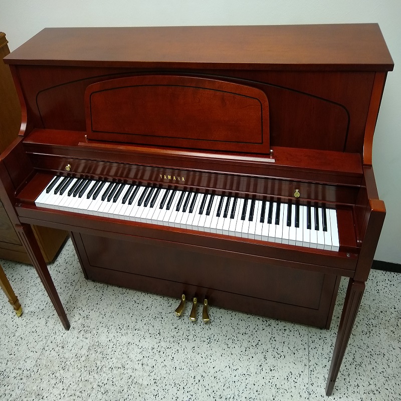 Yamaha 450 Model Console Piano - Hallmark Cherry Finish - Jim Laabs ...