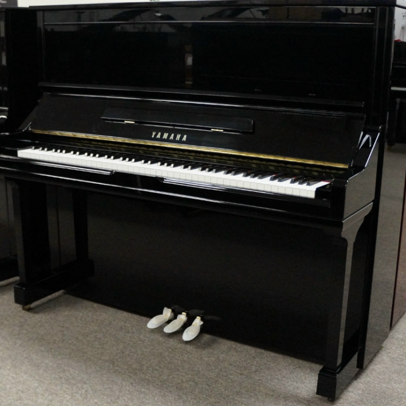 Yamaha YU3 Upright Piano Ebony Polish - Jim Laabs Music Store