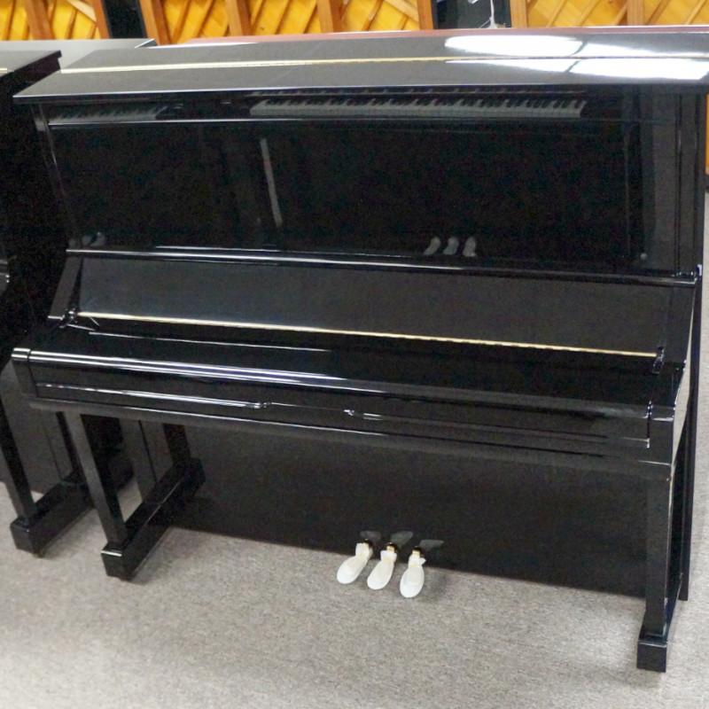 Yamaha YU3 Upright Piano Ebony Polish - Jim Laabs Music Store
