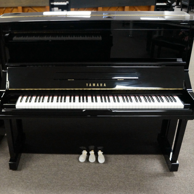 Yamaha YU3 Upright Piano Ebony Polish - Jim Laabs Music Store