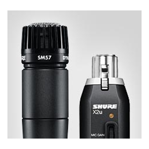 Shure SM57-X2u USB Digital Bundle - Jim Laabs Music Store