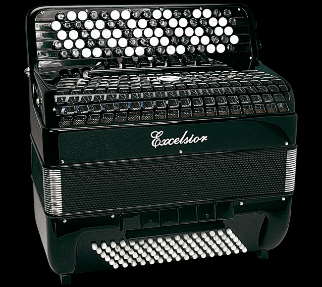 Excelsior B352 48 Bass Chromatic Accordion - Jim Laabs Music Store