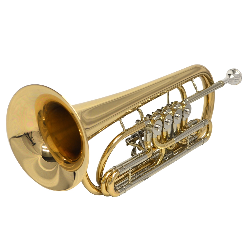 Schiller Frankfurt Elite Rotary Bass C Trumpet - Jim Laabs Music Store