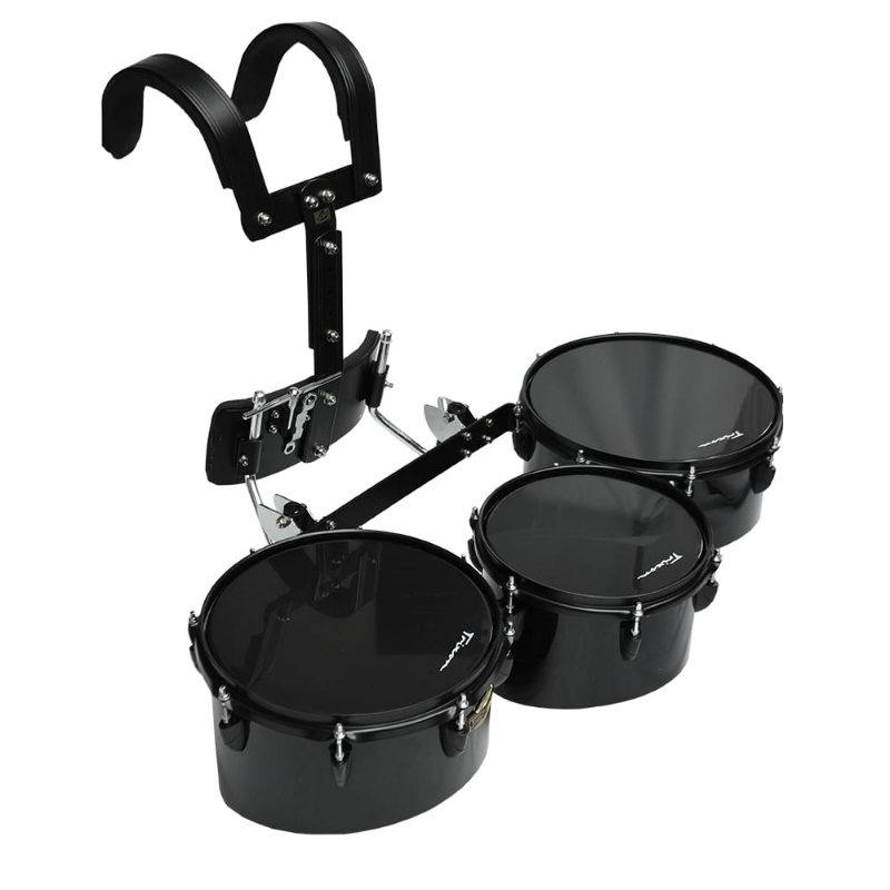 Trixon Field Series Pro Marching Toms Set of 3 Black - Jim Laabs Music ...