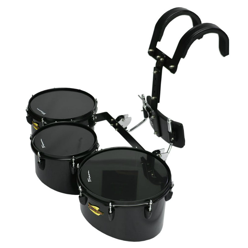 Trixon Field Series Pro Marching Toms Set of 3 Black - Jim Laabs Music ...