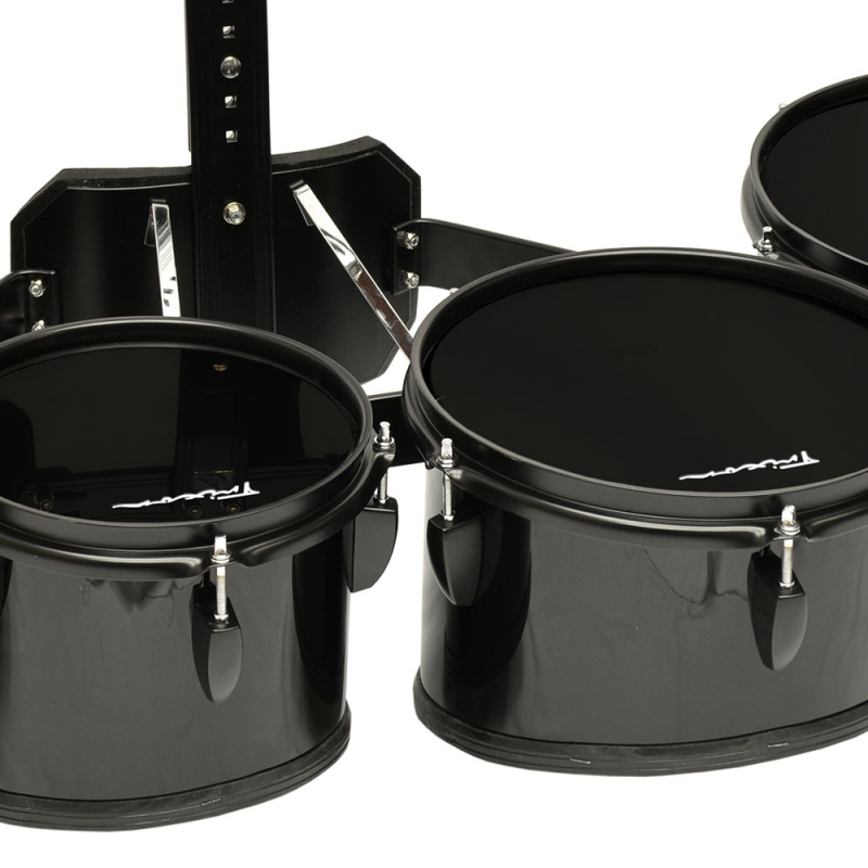 Trixon Marching Toms set of 4 black - Jim Laabs Music Store