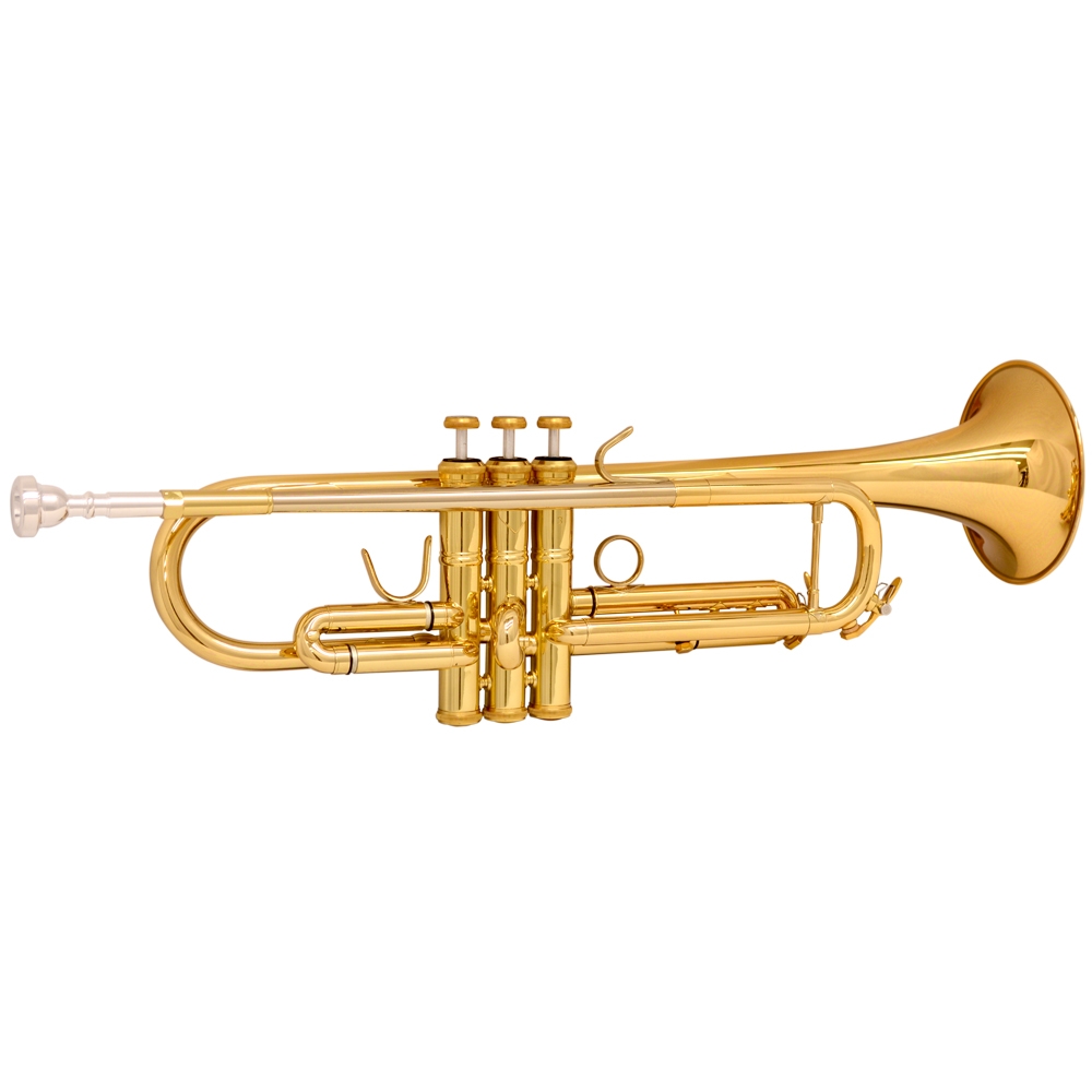 Schiller American Heritage Trumpet - Gold Lacquer Reverse Leadpipe ...