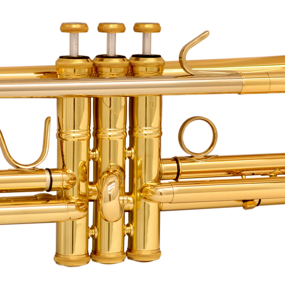 Schiller American Heritage Trumpet - Gold Lacquer Reverse Leadpipe ...