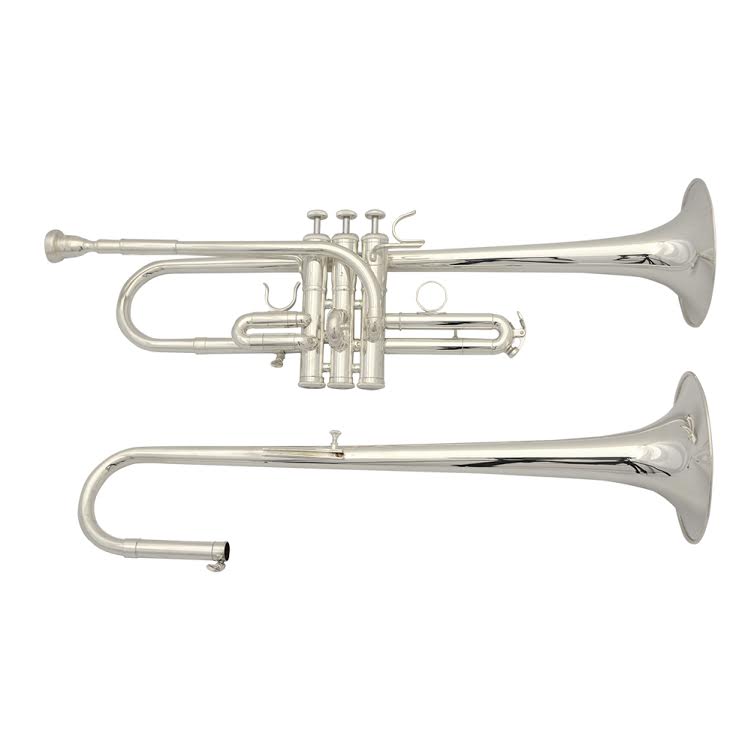 Schiller American Heritage D/Eb Trumpet Silver Plated - Jim Laabs Music ...