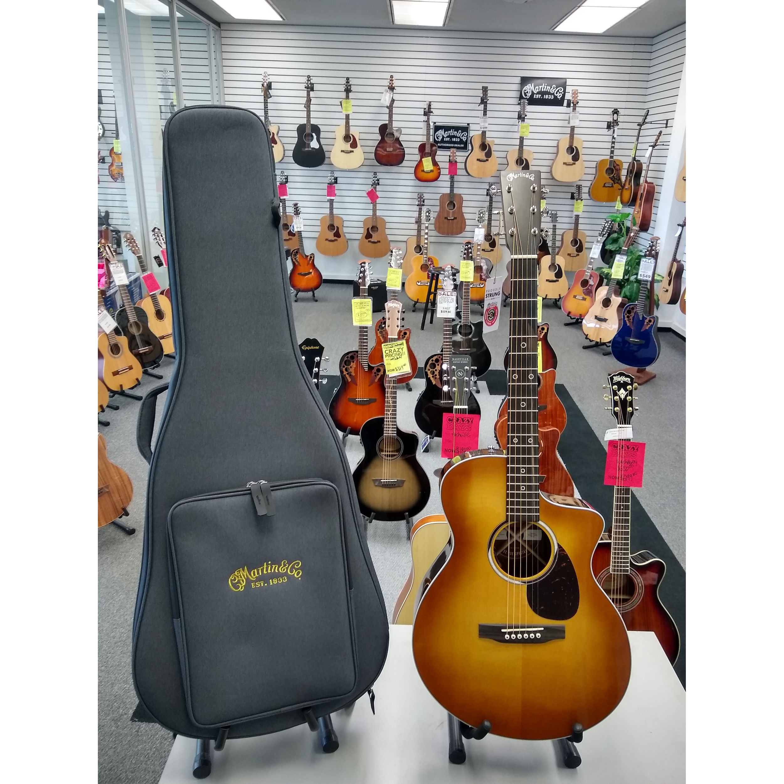 Martin SC13 Specialburst W/Zircote Back - Jim Laabs Music Store