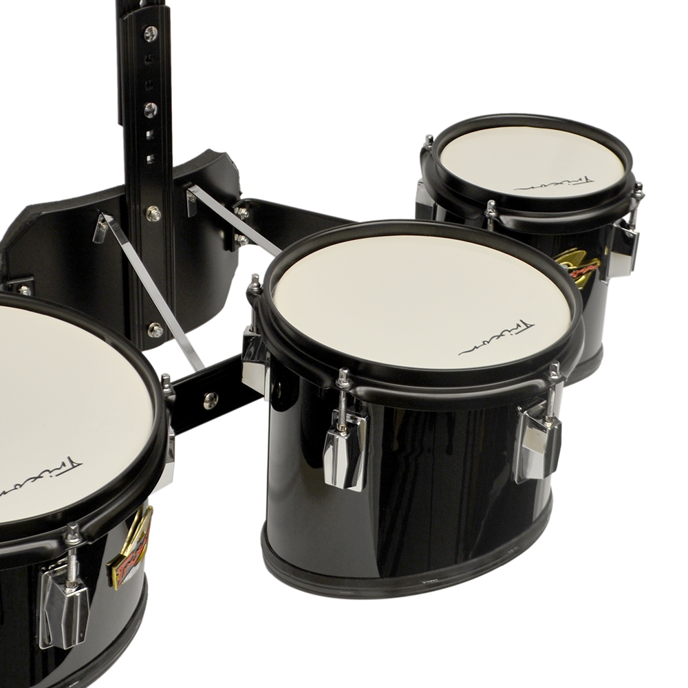 Trixon Junior Marching Toms - Set of 3 - Black - Jim Laabs Music Store