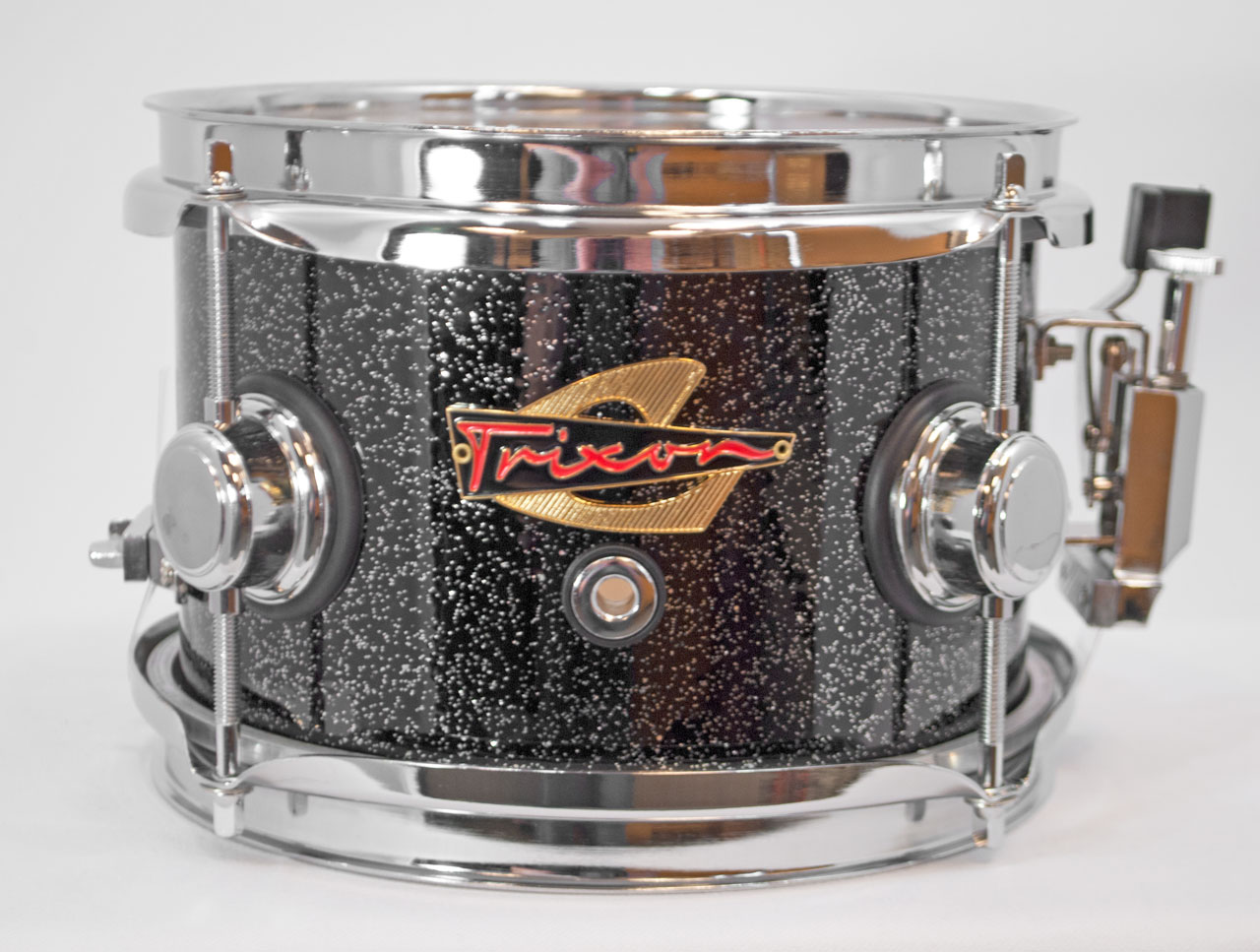 Trixon Elite Popcorn Snare Drum - Black Sparkle - Jim Laabs Music Store