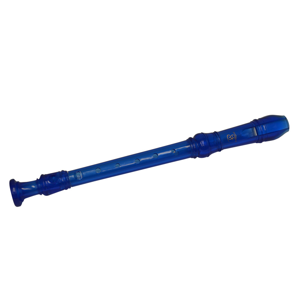 Frederick Soprano Recorder - Key of C - Transparent Blue - Jim Laabs ...