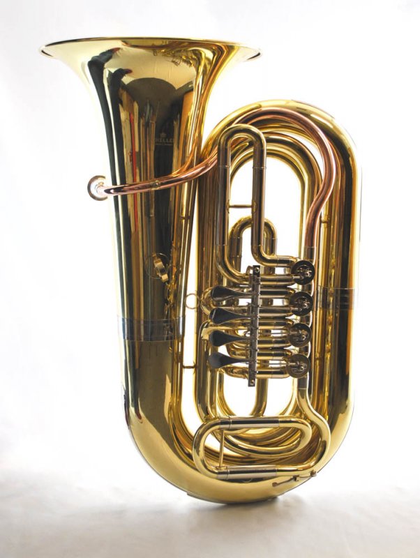 Schiller American Heritage 4 Valve 3/4 Rotary Tuba - Jim Laabs Music Store