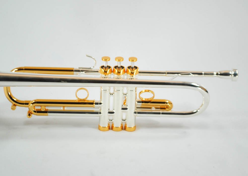 Schiller CenterTone Trumpet - Silver & Gold - Jim Laabs Music Store