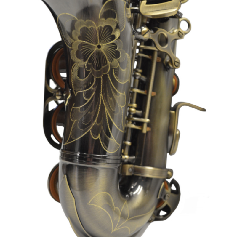 Schiller American Heritage 400 Curved Soprano Saxophone Turkish Brass ...