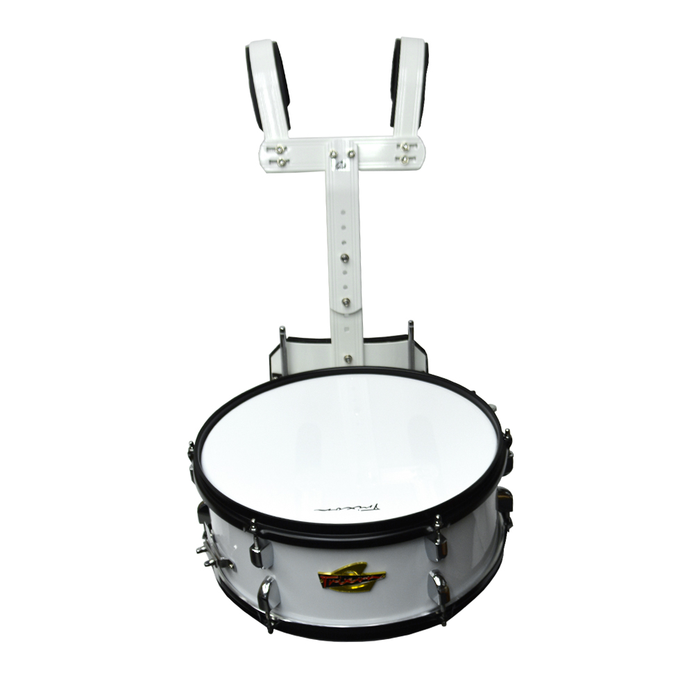 Trixon Scholastic Marching Snare 14x5.5 - White Polish - Jim Laabs ...