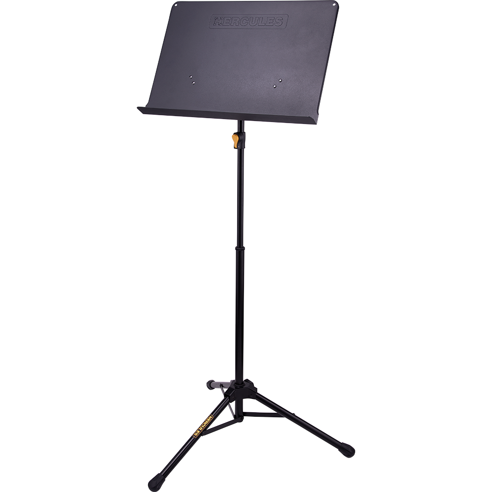 Hercules EZ Grip two-Section Tripod Orchestra Stand with Solid Desk ...