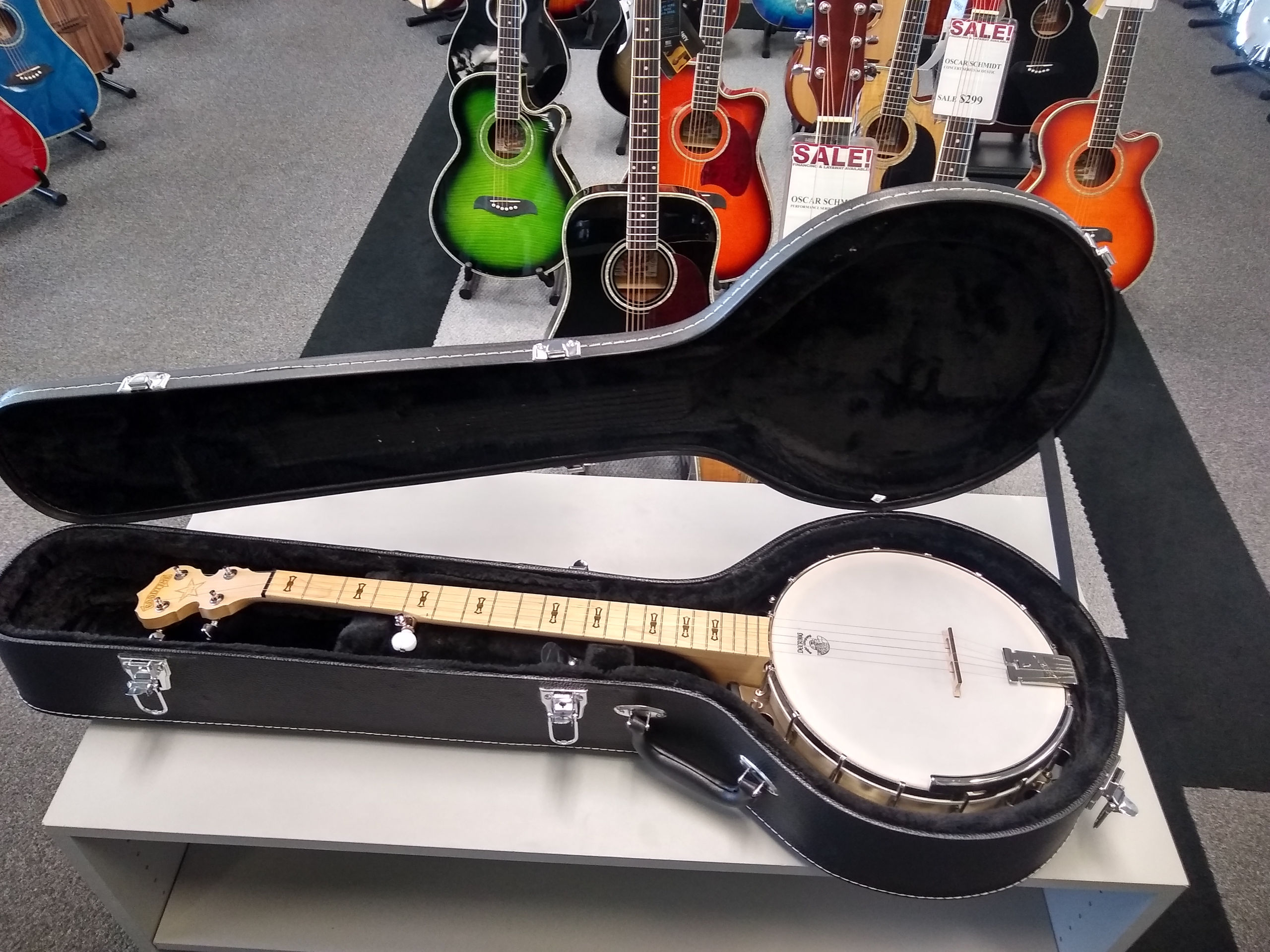 Deering Goodtime 5 String Banjo (Used) - Jim Laabs Music Store