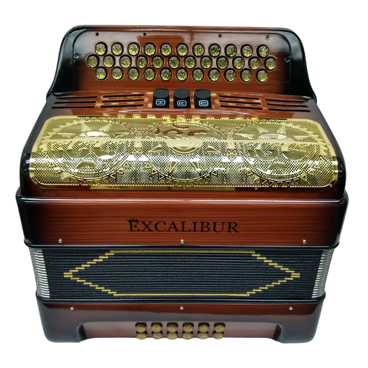 Excalibur Super Classic PSI 34 Key Black Boston Craftsman Walnut - Jim ...