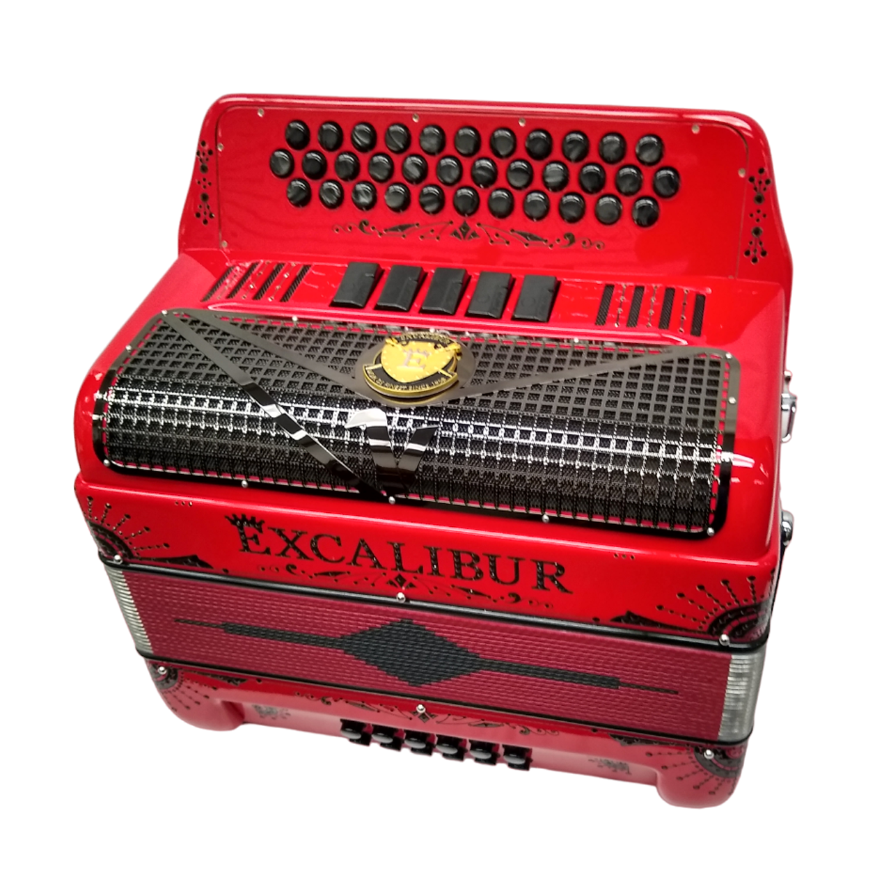 Excalibur Crown Series 5 Switch Ferrari Red With Black Nickel - Jim ...