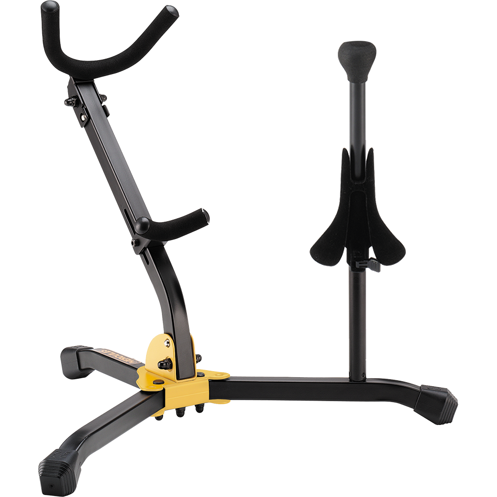 Hercules 1 Alto/Tenor Saxophone and 1 Soprano Saxophone Stand with Bag ...