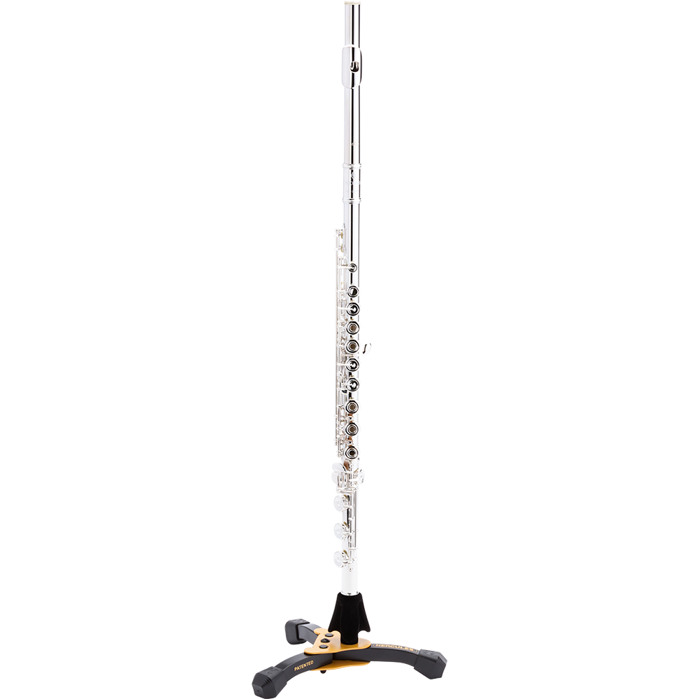 Hercules Deluxe Flute/Clarinet/Oboe Stand with Bag - Jim Laabs Music Store