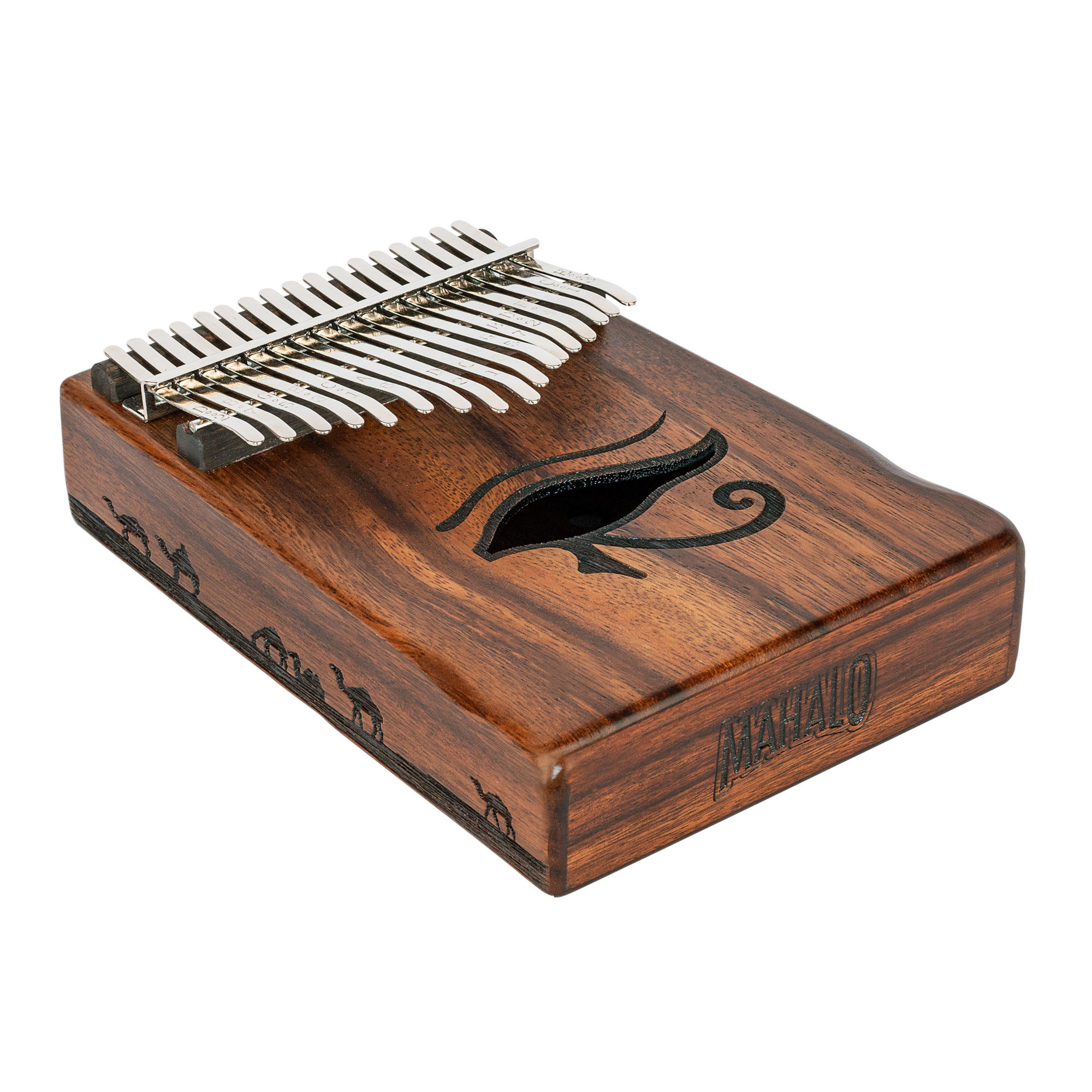 Mahalo Kalimba Pharoah - Jim Laabs Music Store