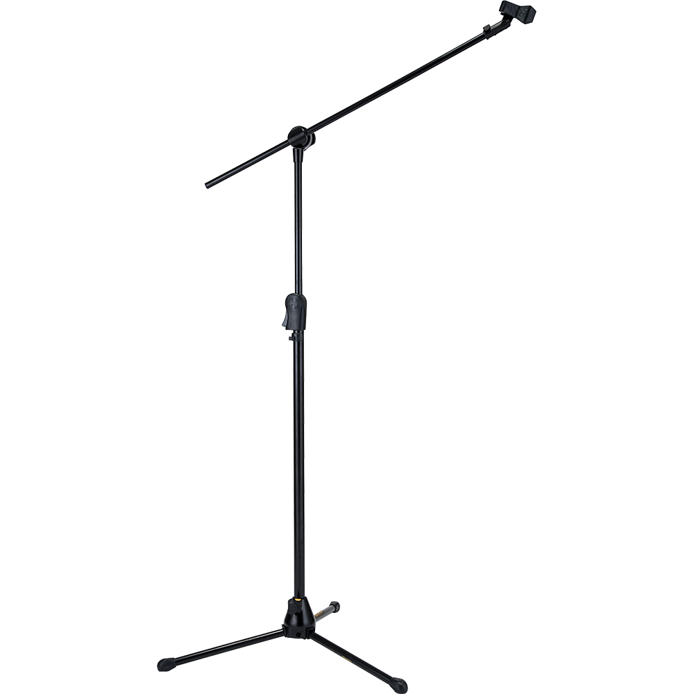 Hercules EZ Clutch Tripod Microphone Stand with Hideaway 2-in-1 Boom ...