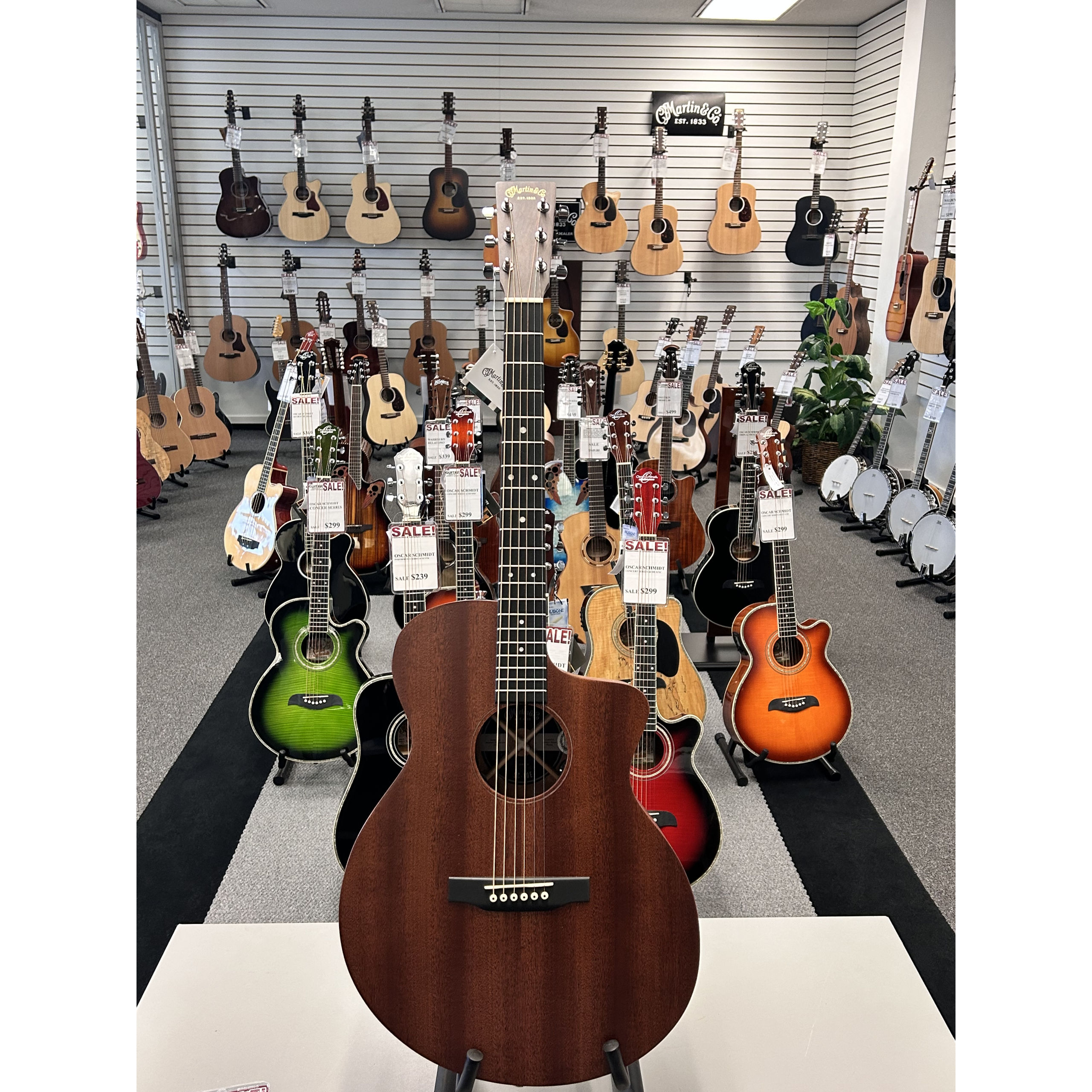 Martin SC-10E Sapele Acoustic-Electric Guitar - Jim Laabs Music Store