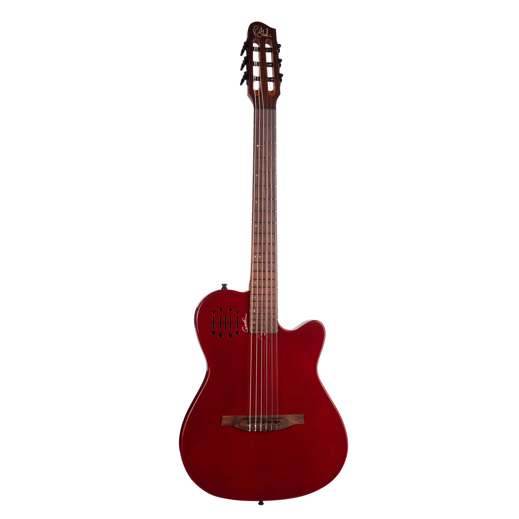 Godin Multiac Mundial Aztek Red - Jim Laabs Music Store