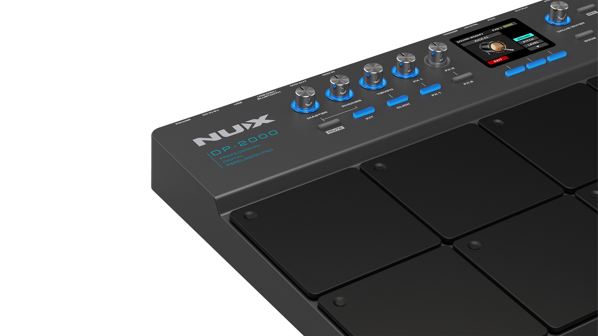 NuX DP-2000 Percussion Pad - Jim Laabs Music Store