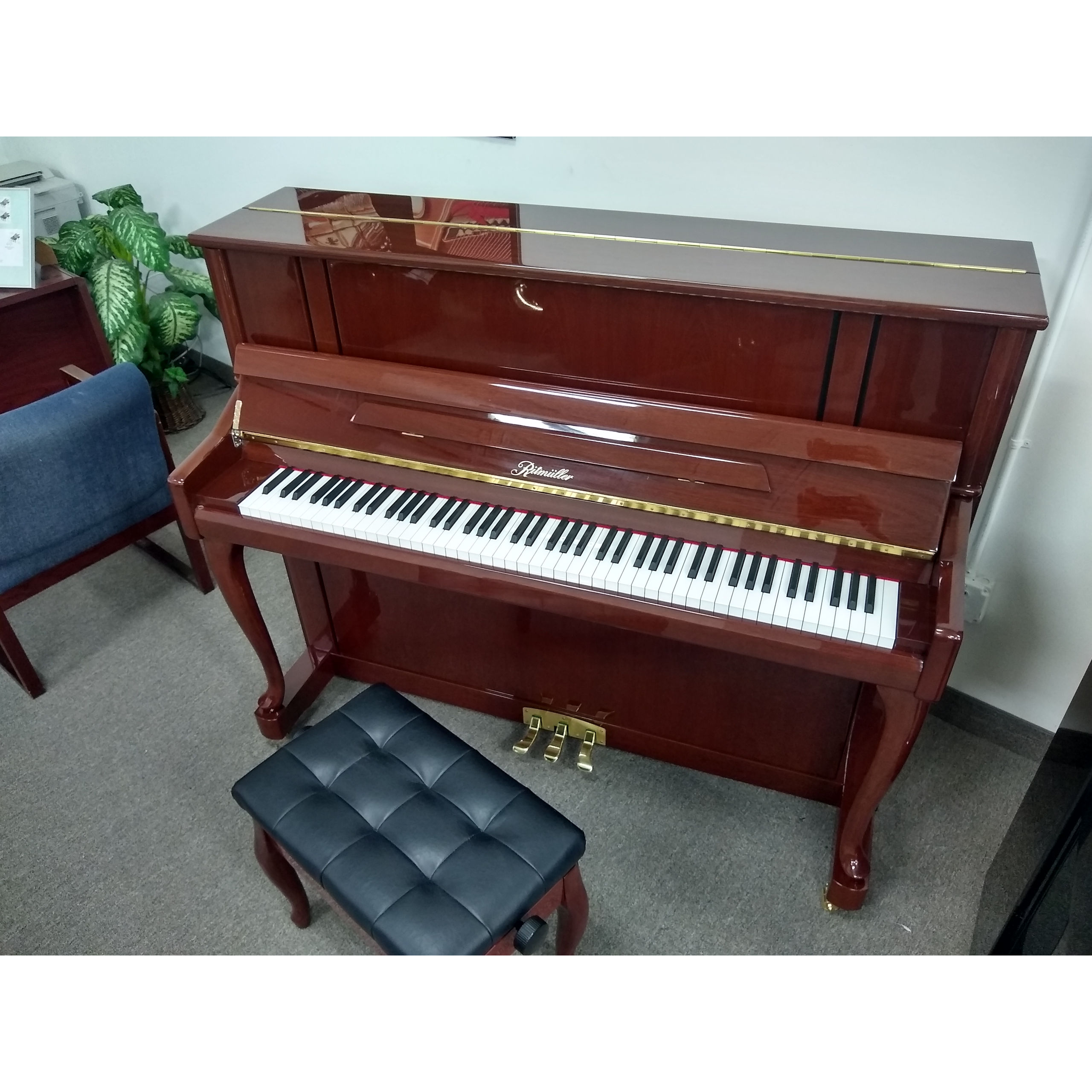 Ritmuller Professional Upright Piano (Used) - Jim Laabs Music Store