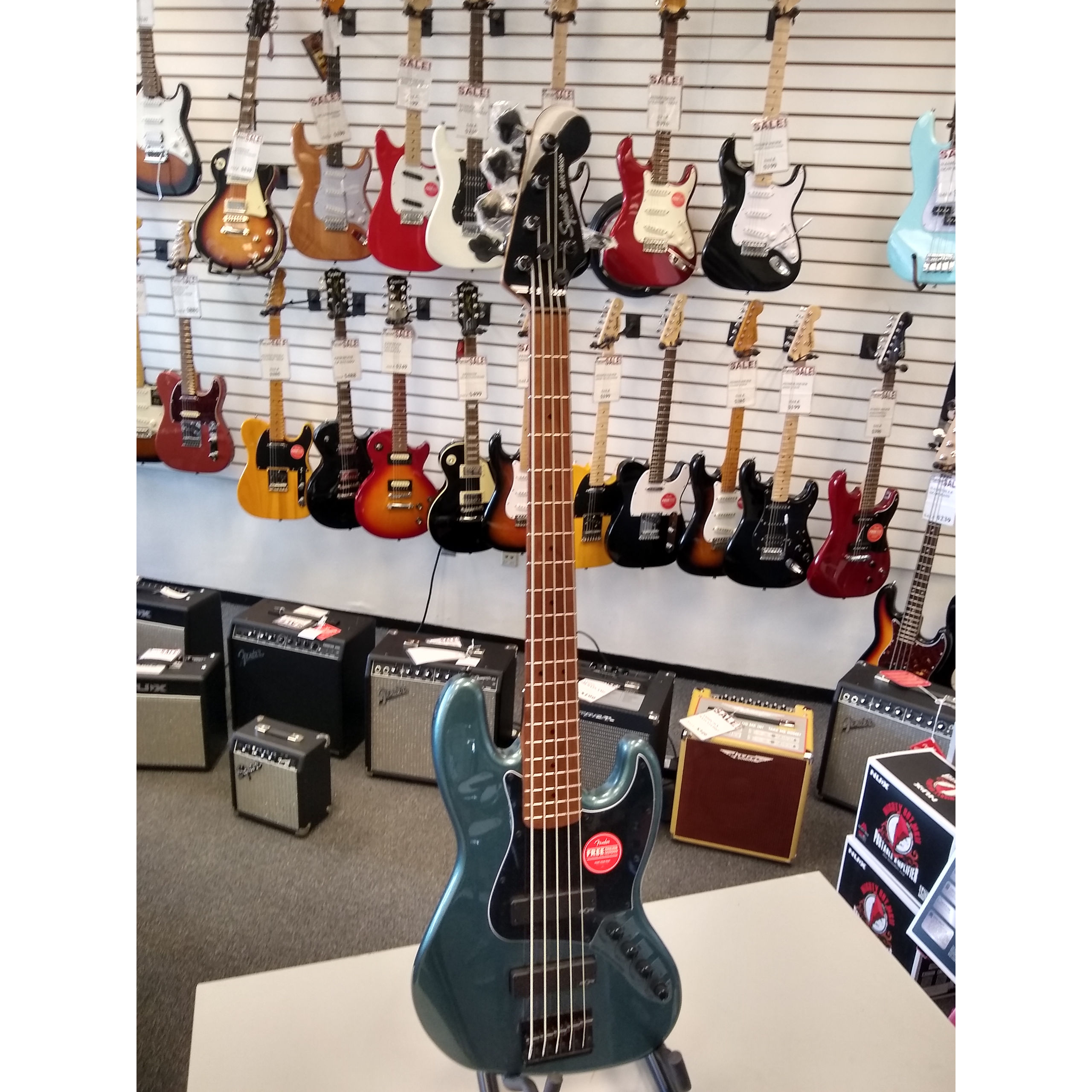 Squier Contemporary Jazz Bass 5 String - Jim Laabs Music Store