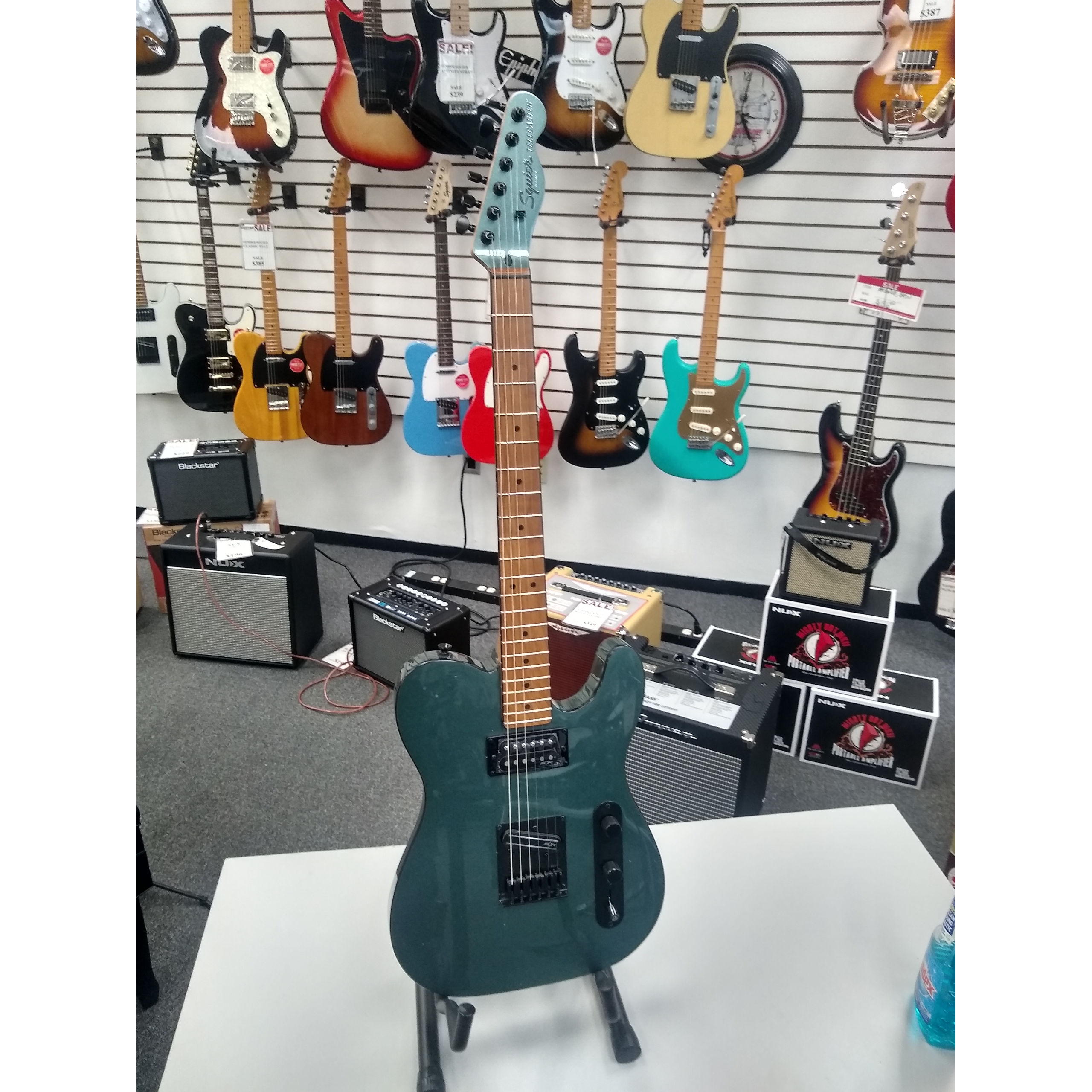 Squier Contemporary Telecaster-Slate Gray - Jim Laabs Music Store