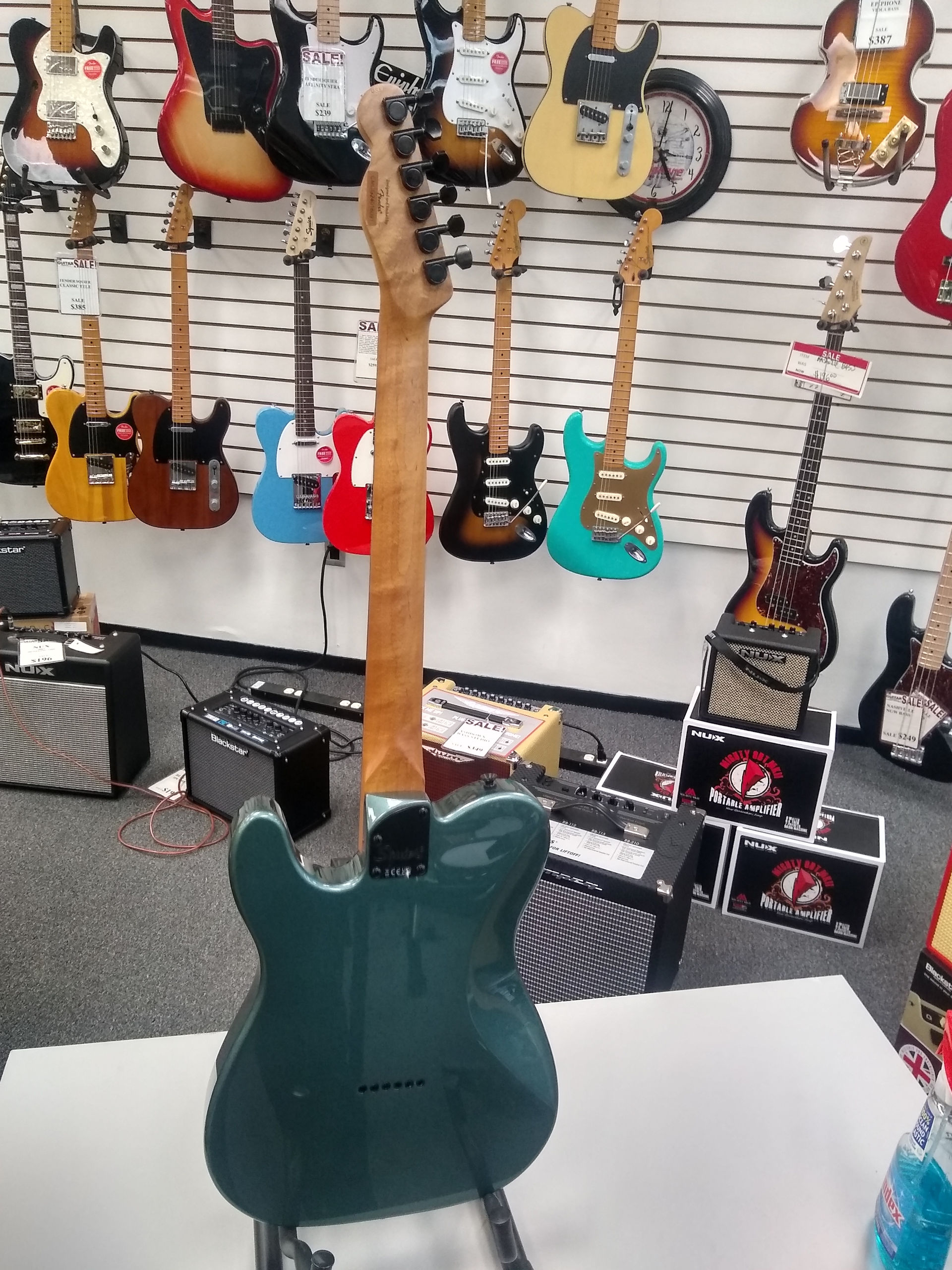 Squier Contemporary Telecaster-Slate Gray - Jim Laabs Music Store