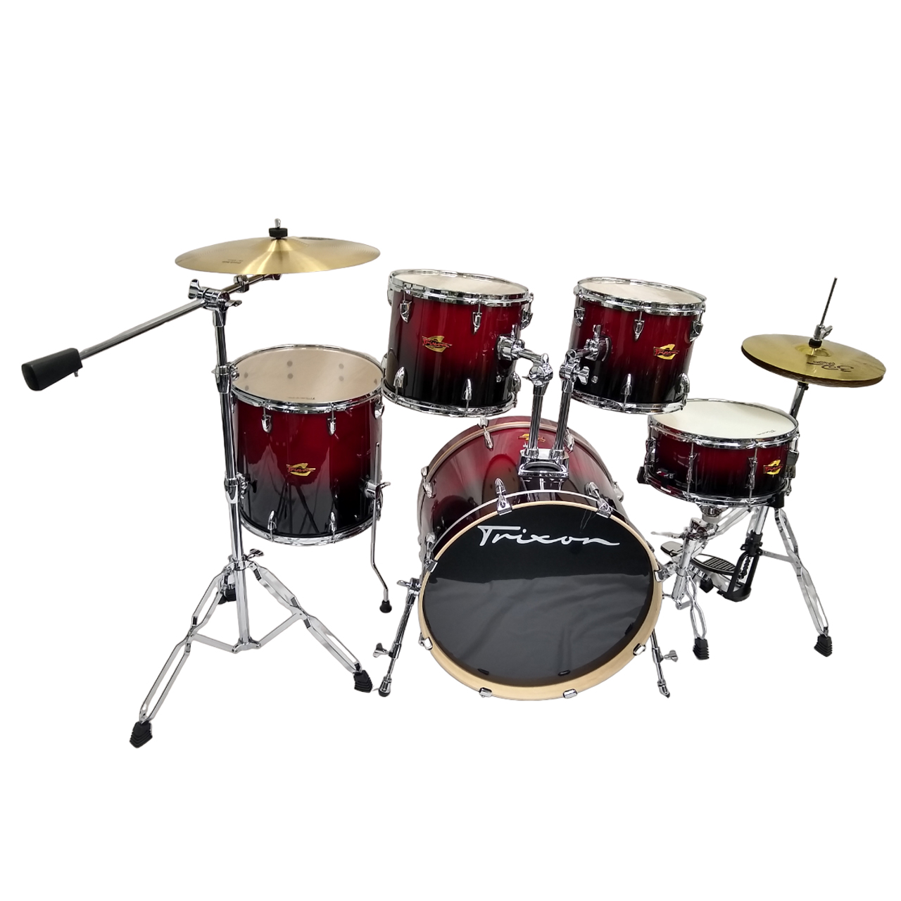 Trixon Deutsche Classic Burgandy Fade Lacquer - Jim Laabs Music Store