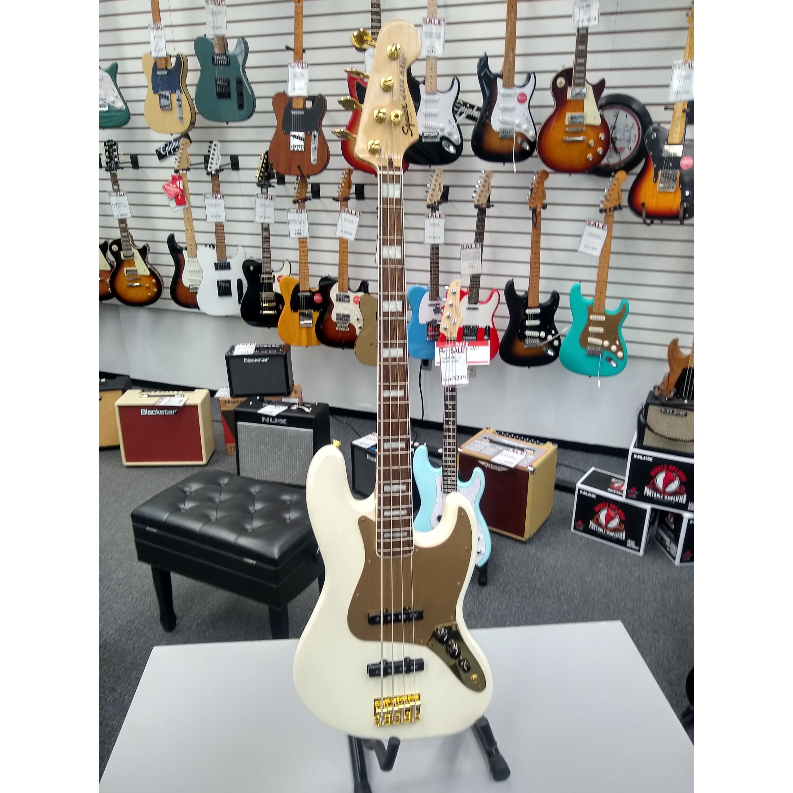 Squier 40th Anniversary Jazz Bass - Jim Laabs Music Store