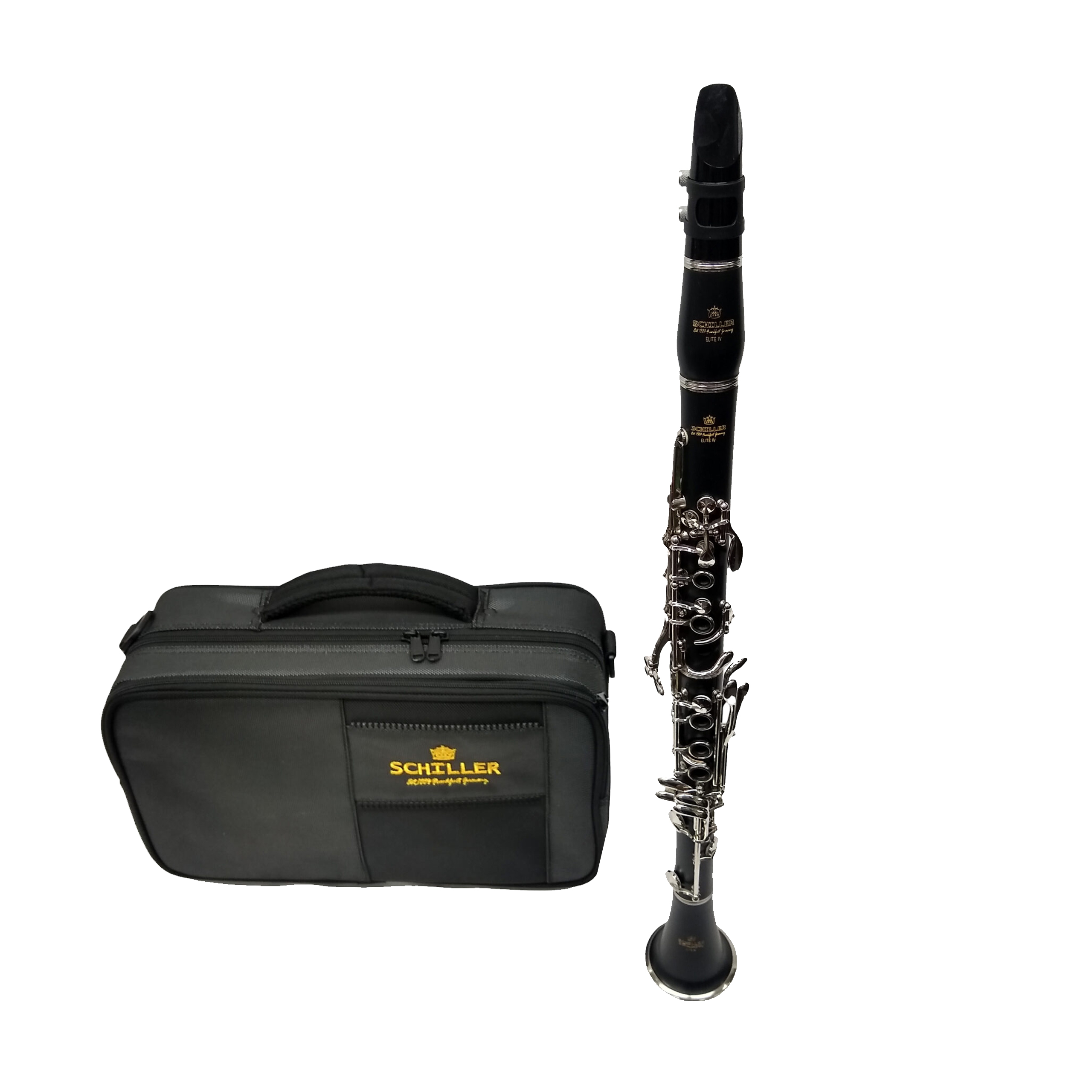 Schiller Elite IV Ebonite Clarinet Key of Bb - Jim Laabs Music Store