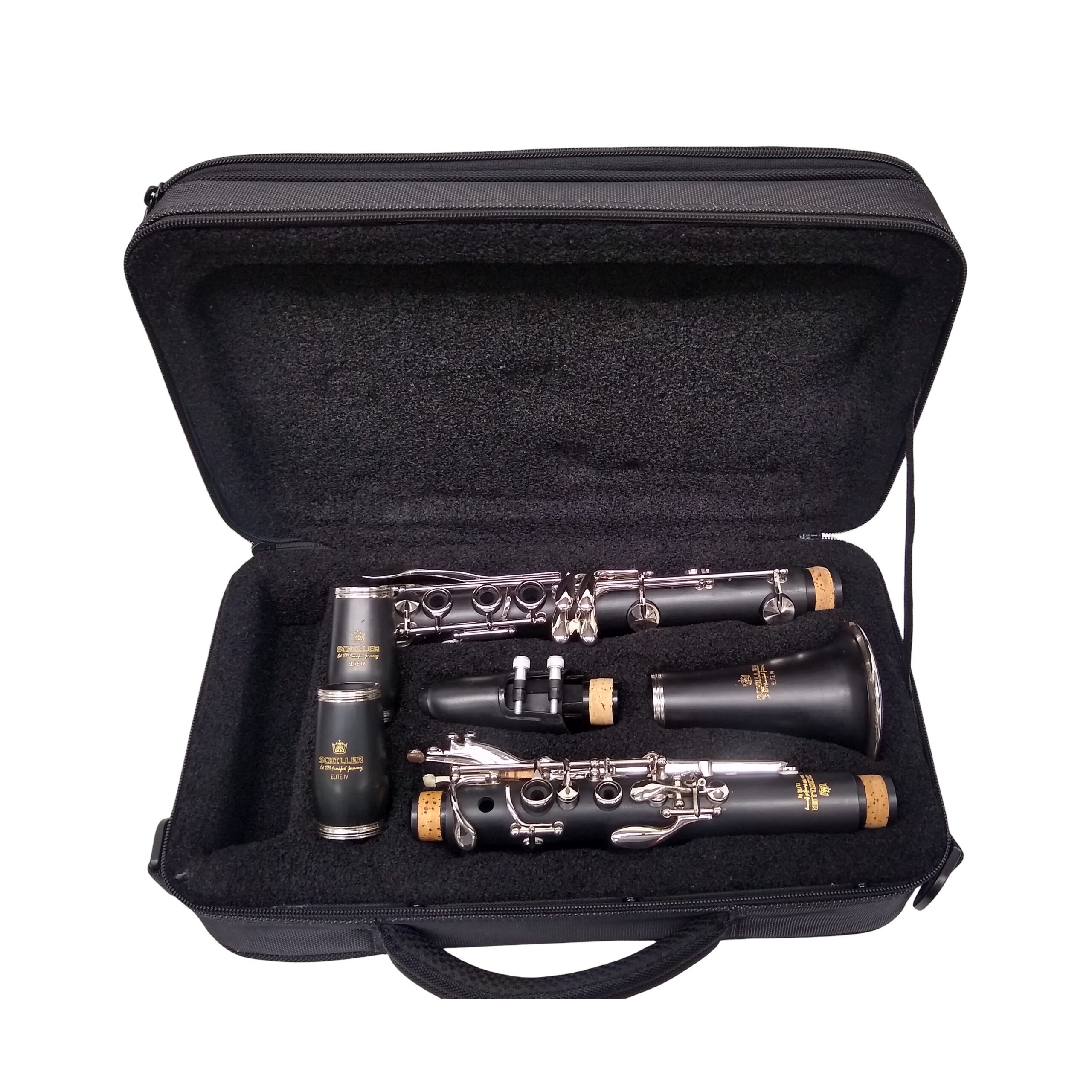 Schiller Elite IV Ebonite Clarinet Key of Bb - Jim Laabs Music Store