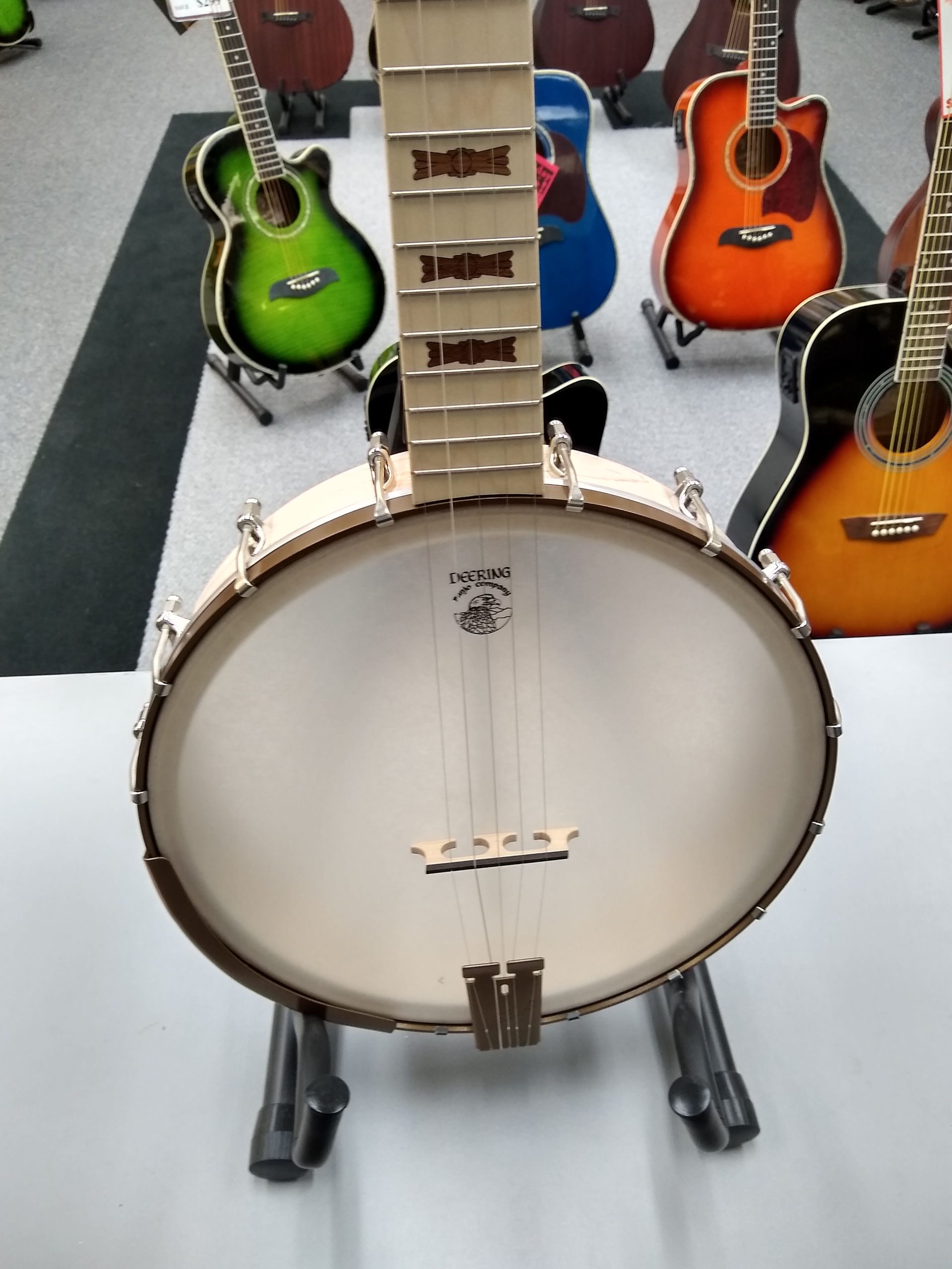 Deering Americana 5 String Open Back Banjo - Jim Laabs Music Store