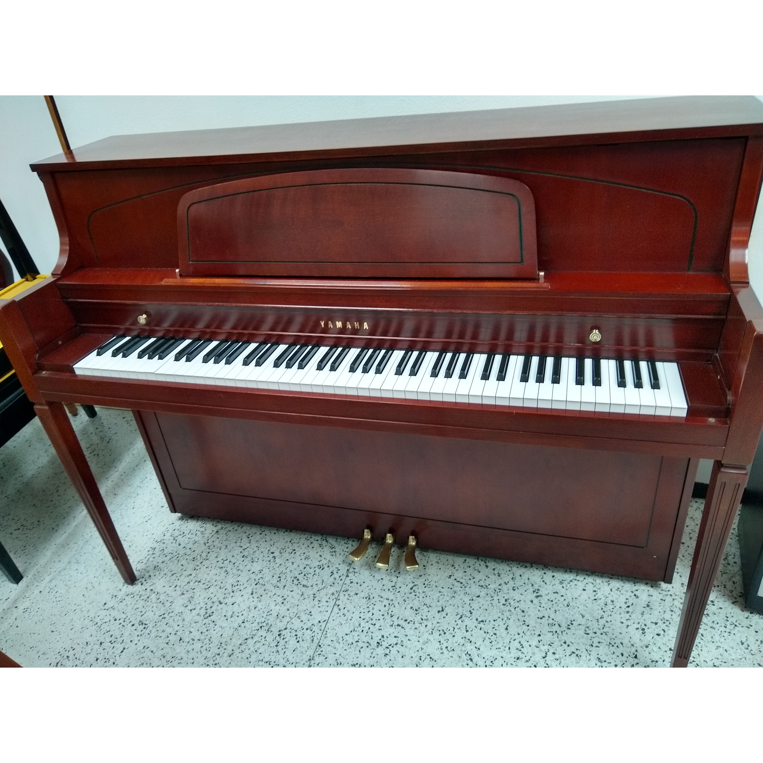Yamaha Artist Console Piano-Hallmark Cherry - Jim Laabs Music Store