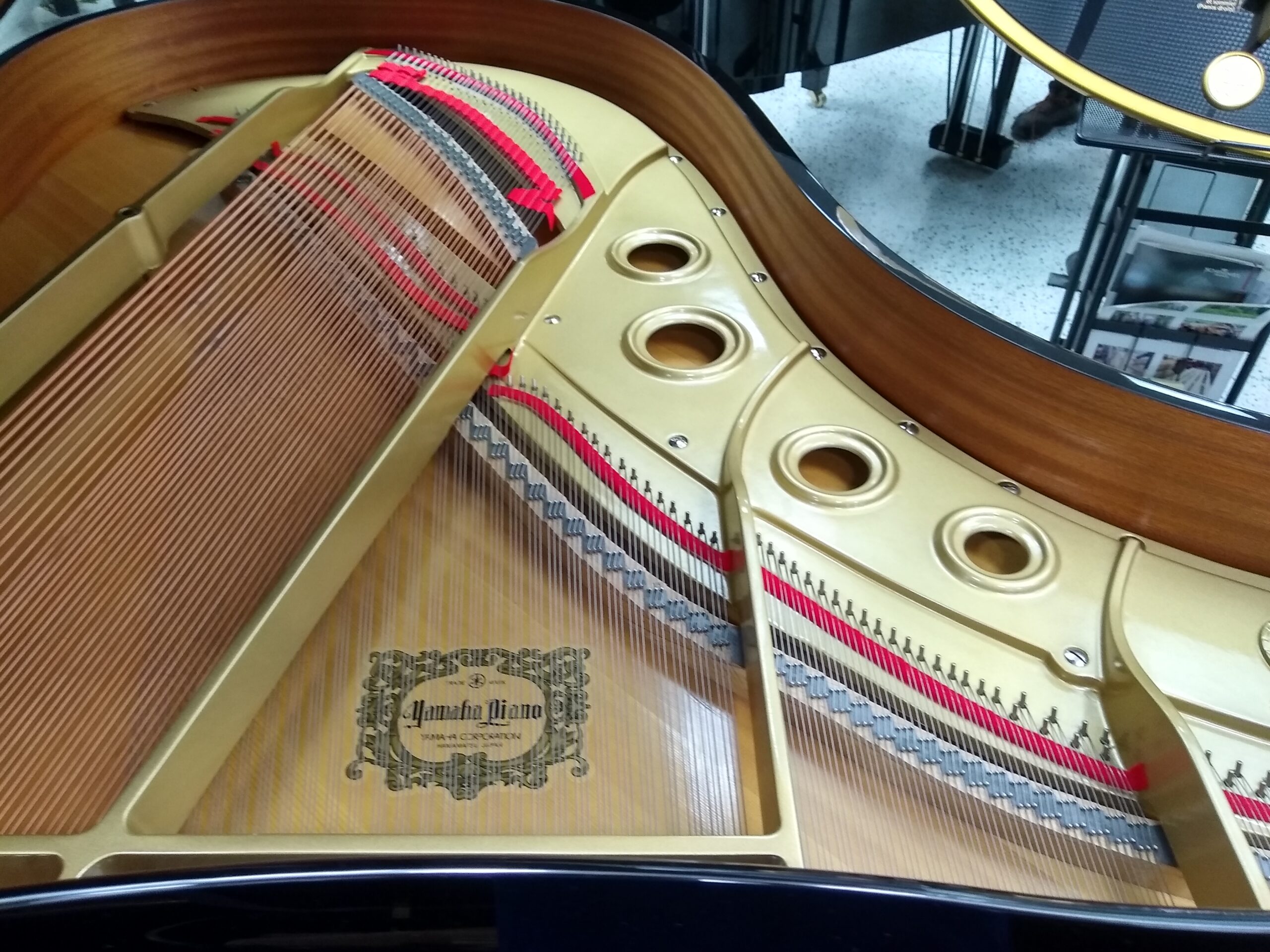 Yamaha Grand Piano G5 6'7 Black Polish - Jim Laabs Music Store