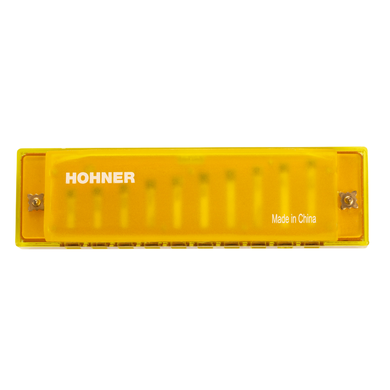 Hohner Translucent Harmonicas - Yellow - Jim Laabs Music Store